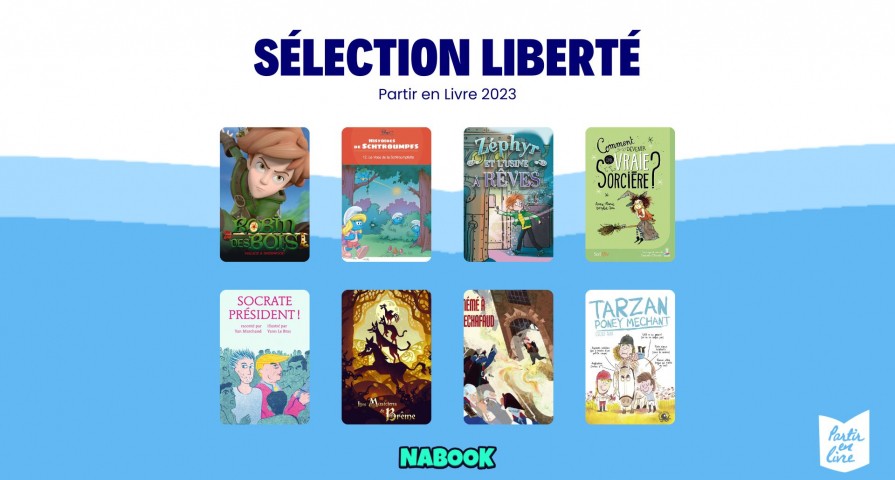 Nabook vous propose 8 titres à vous approprier ! | Partir en Livre