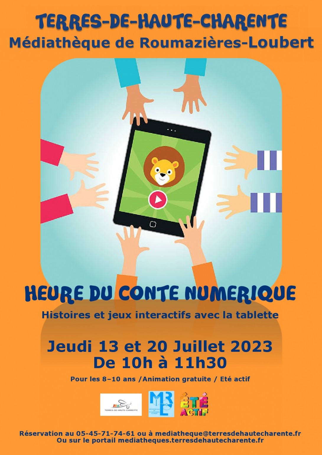 Heure du conte numérique | Partir en Livre