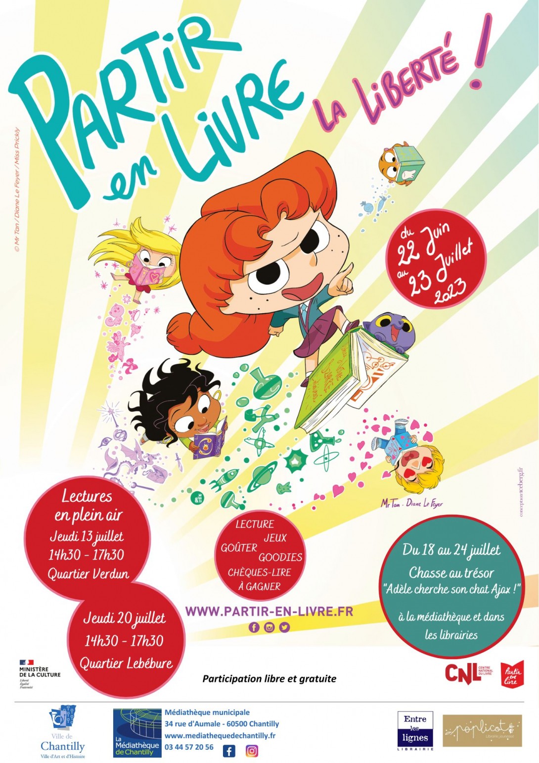 Partir en Livre à Chantilly | Partir en Livre