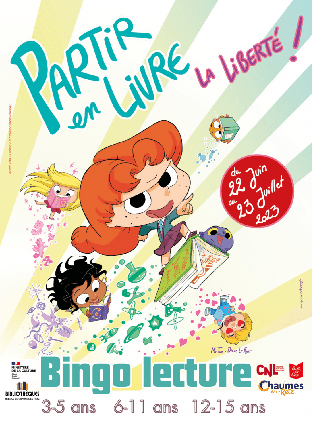 Bingo lecture | Partir en Livre