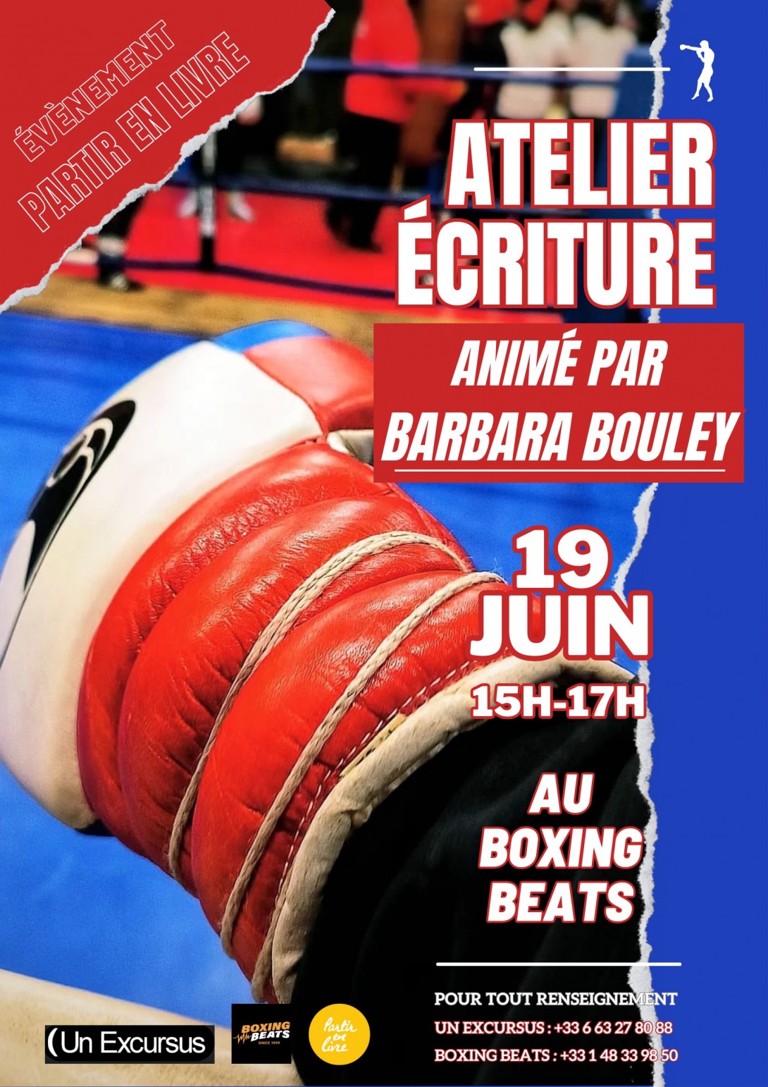 Micro festival - Boxe et littérature jeunesse - Atelier d'écriture ...